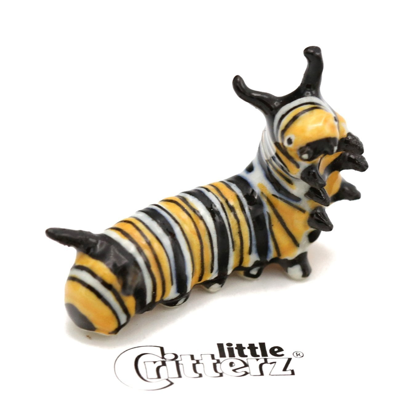 Monarch Caterpillar "Jojo" - miniature porcelain figurine - Walmart.com