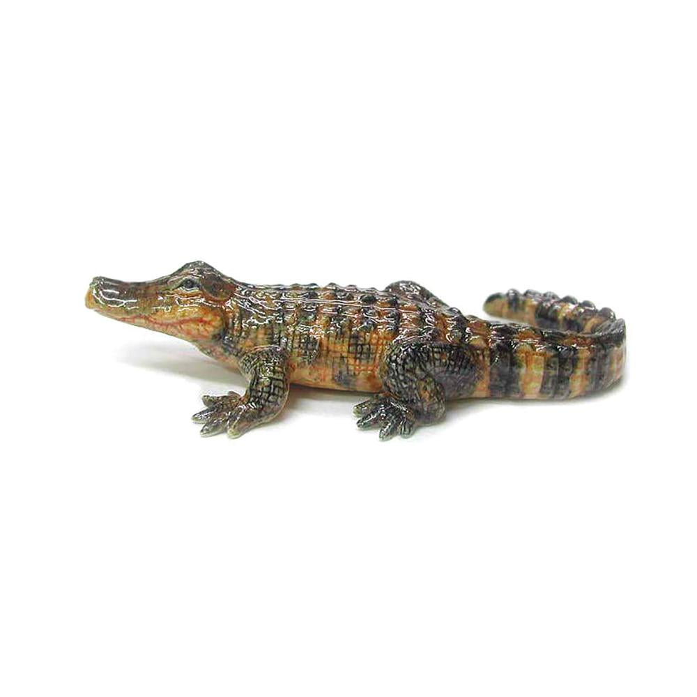 Little Critterz Sea American Alligator Freshwater - Hand-painted Home ...