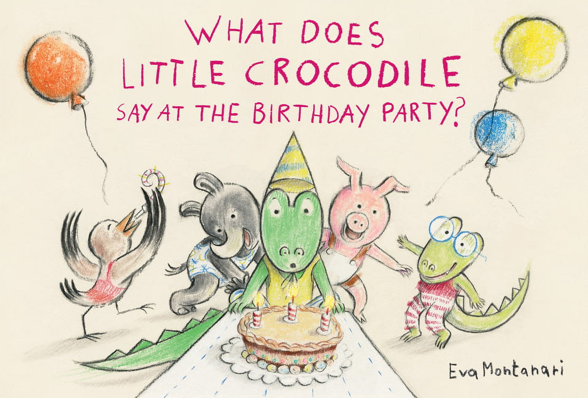 Little Crocodile What Does Little Crocodile Say at the Birthday Party ...