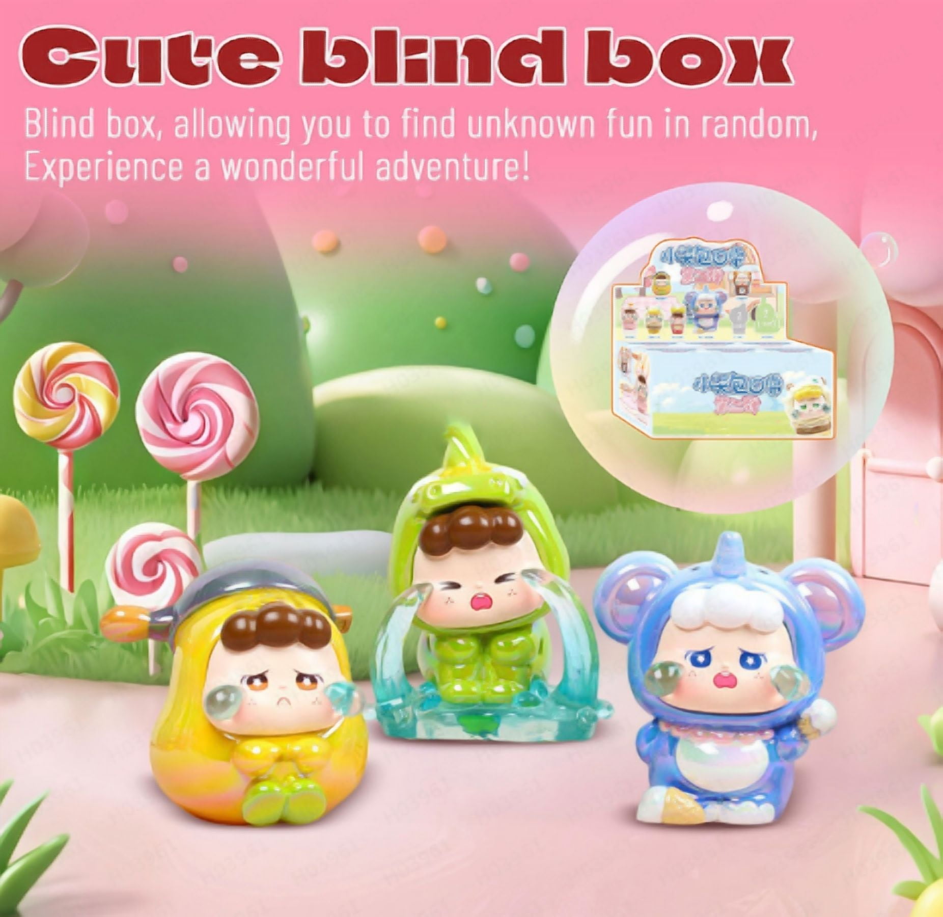 Little Crybaby Blind Box Mini Figure – Daily Second Series Collectible ...