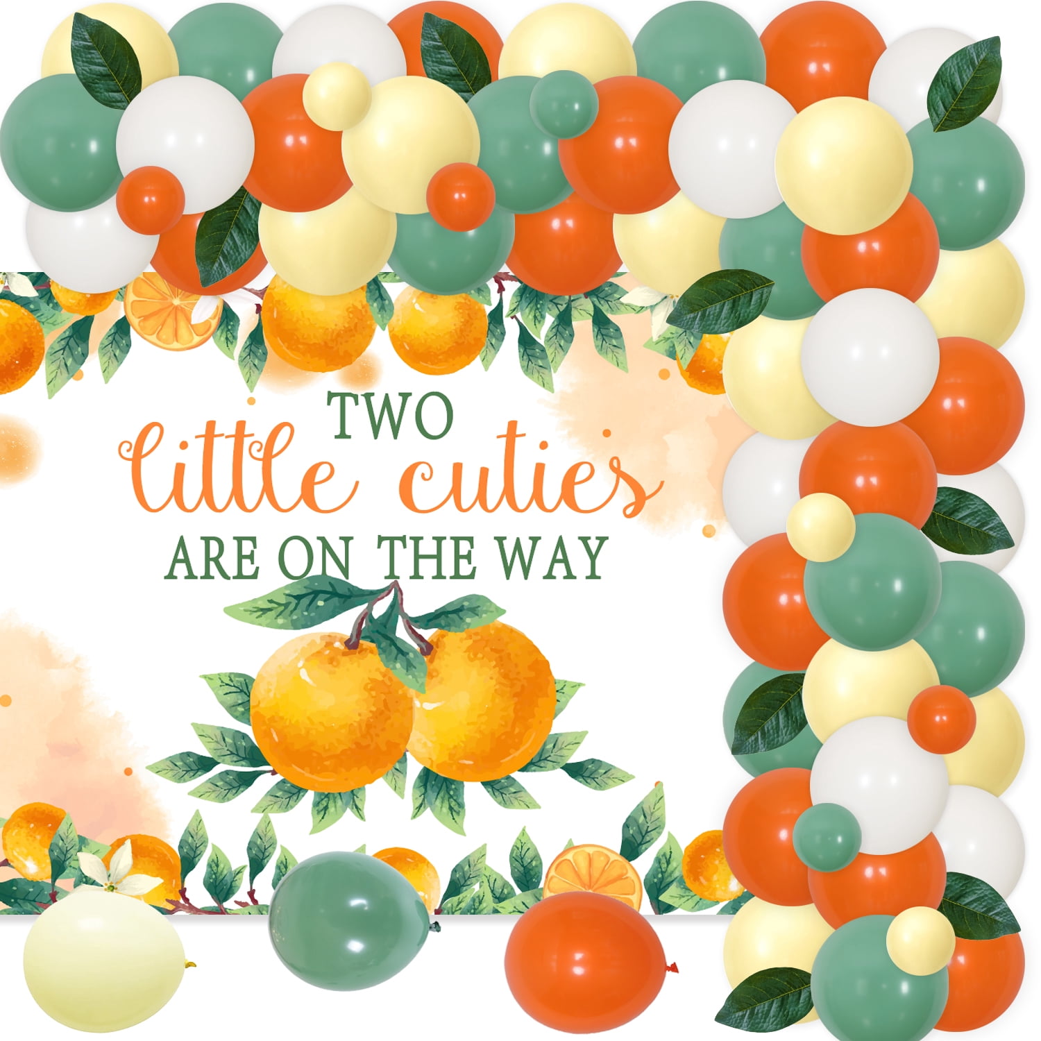 Little Cutie Baby Shower Decor Two Little Cuties are on The Way ...