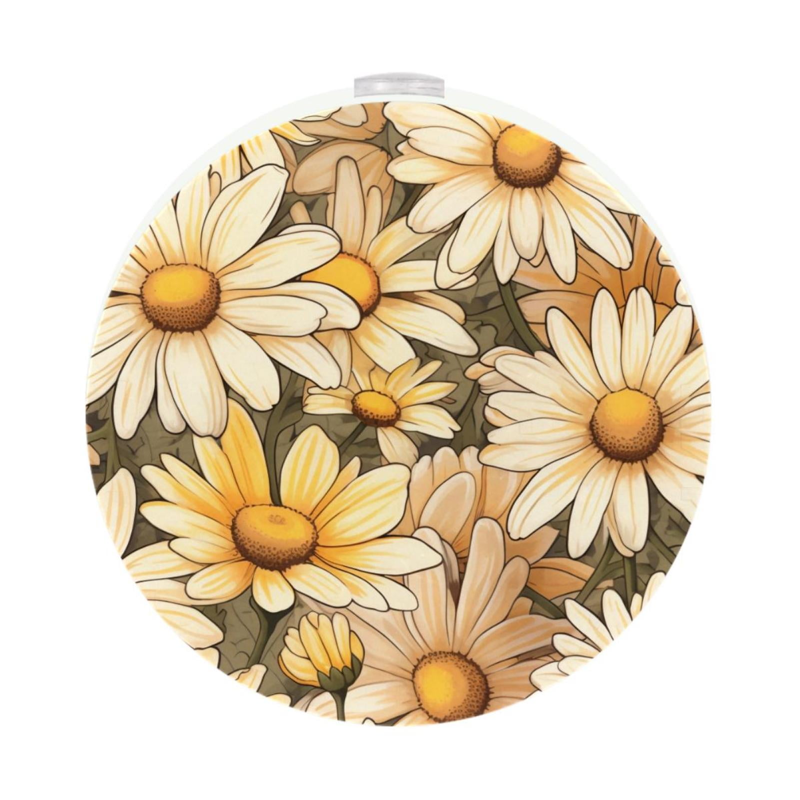 Little Daisy Modern Induction Wall Night Lights - Set of 2 LED Small ...