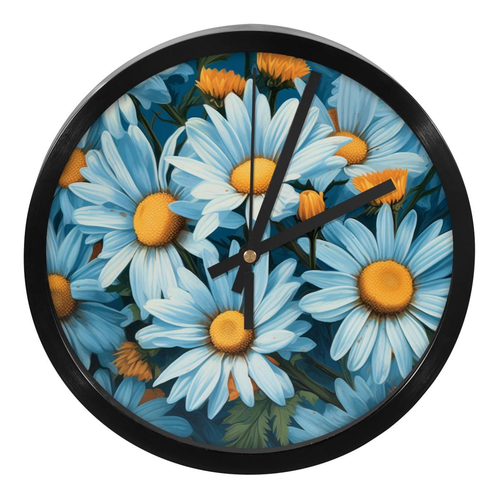 Little Daisy Modern Wall Clock with Precise Quartz Movement | Mother's ...