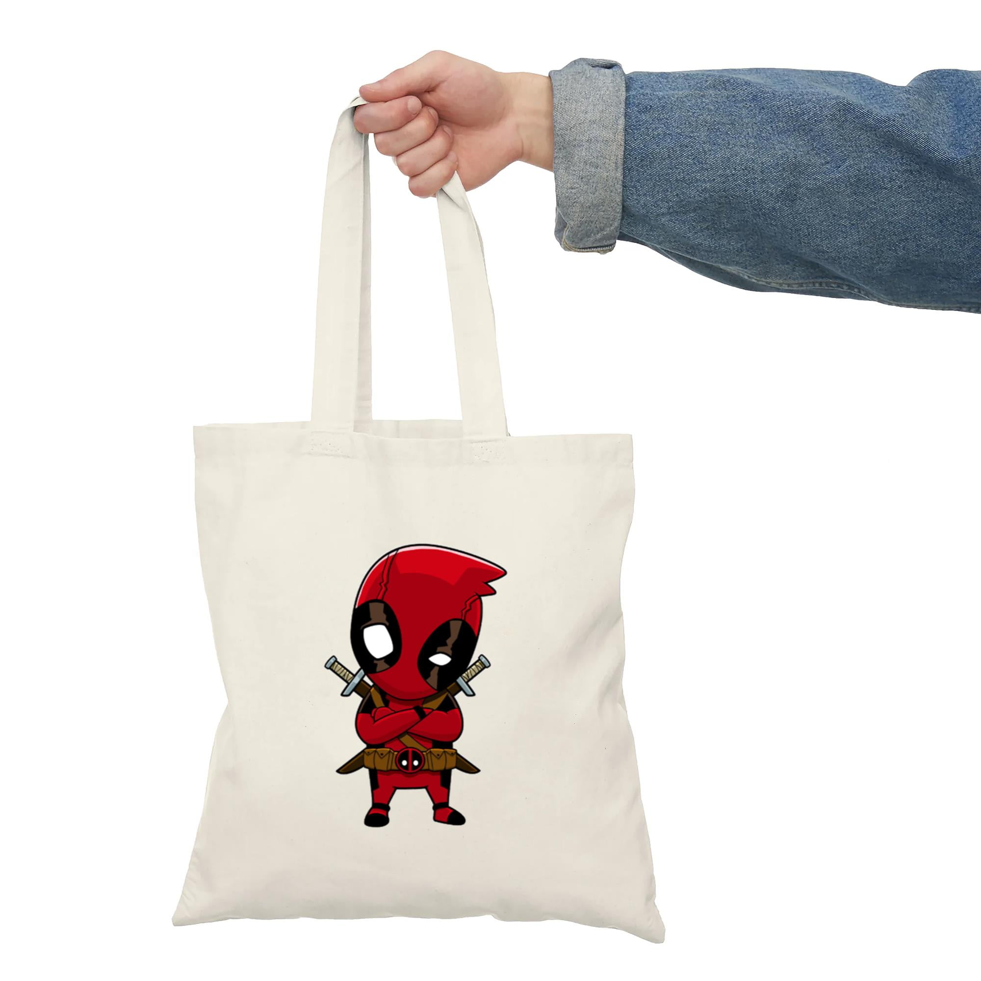 Little Deadpool Funny Anti-Hero Chibi Cute Limited Edition Wade Tote ...