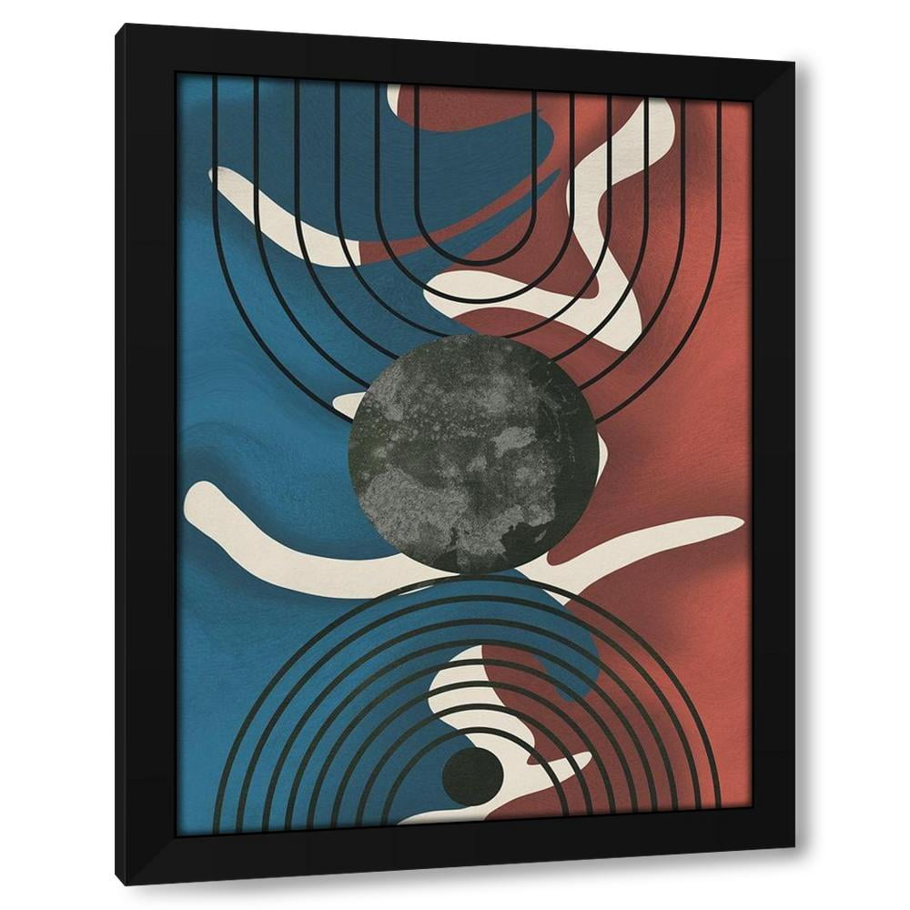 Little Dean 15x18 Black Modern Wood Framed Wall Art Titled - Mid ...