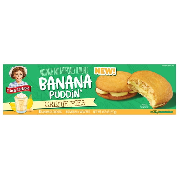 Little Debbie Banana Puddin' Creme Pies - Walmart.com