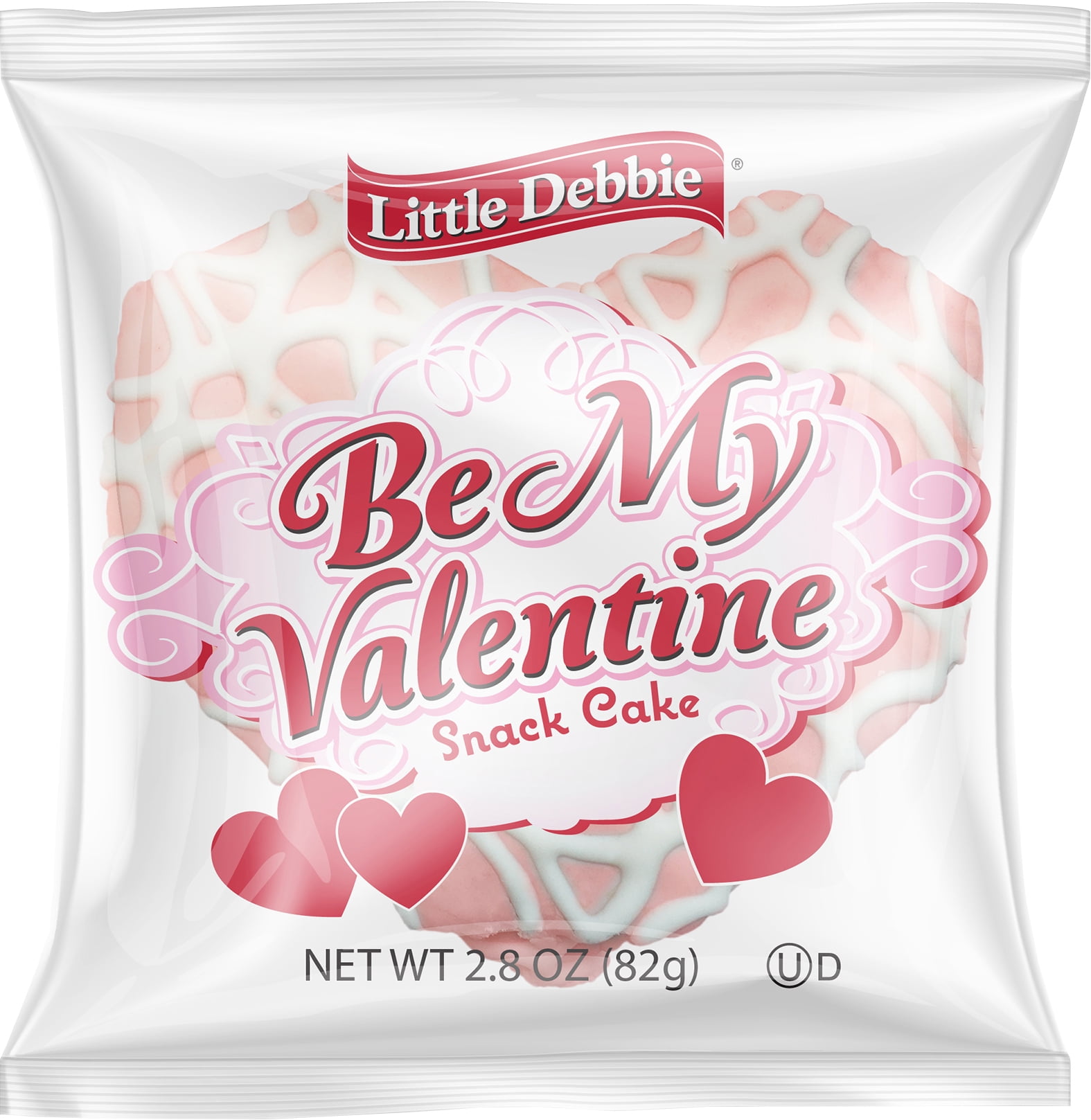 Little Debbie Single Serve Be My Valentine Cake, 2.8 oz - Walmart.com