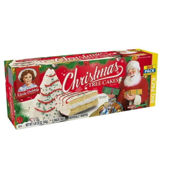 Little Debbie Big Pack Christmas Tree Cakes