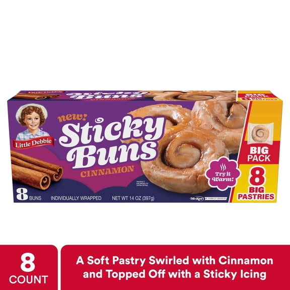 Little Debbie Big Pack Sticky Buns - Walmart.com