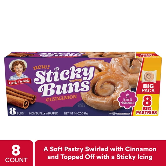 Little Debbie Big Pack Sticky Buns - Walmart.com