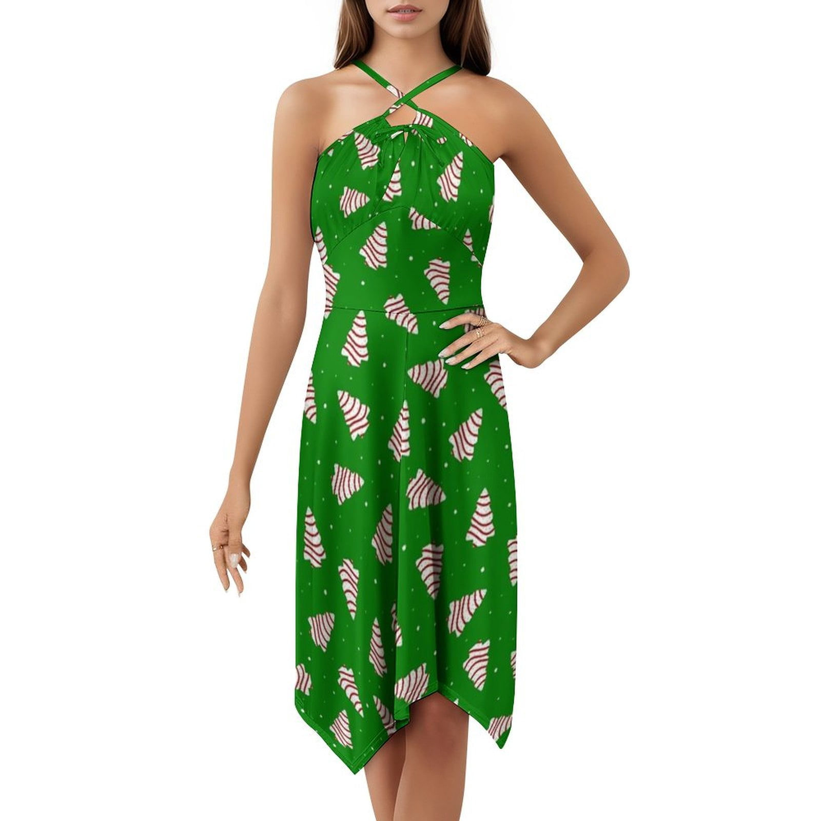 Little Debbie Cake Christmas Tree Snack Cake Dress Elegant Party ...