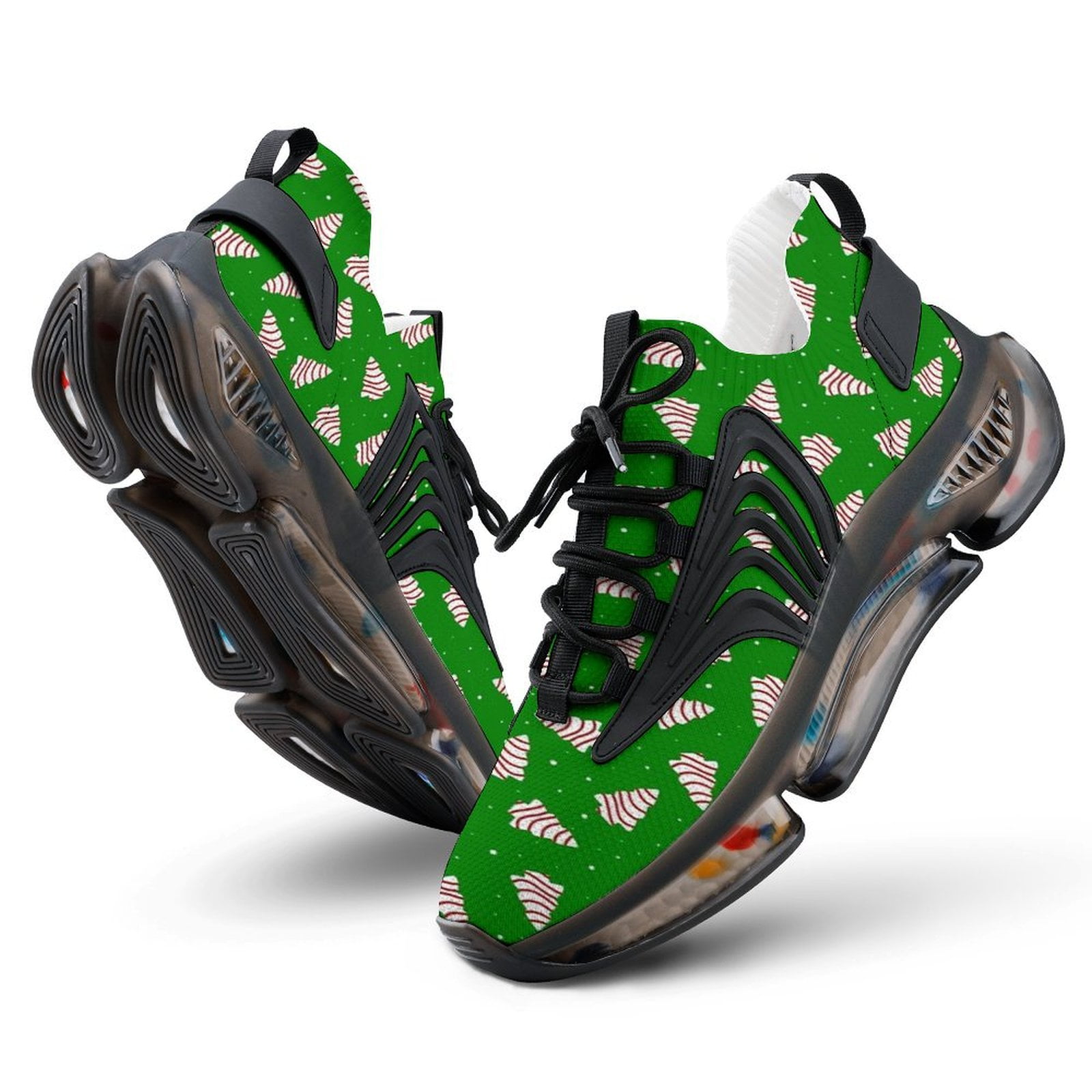 Little Debbie Cake Christmas Tree Snack Cake Walking Shoes for Men ...