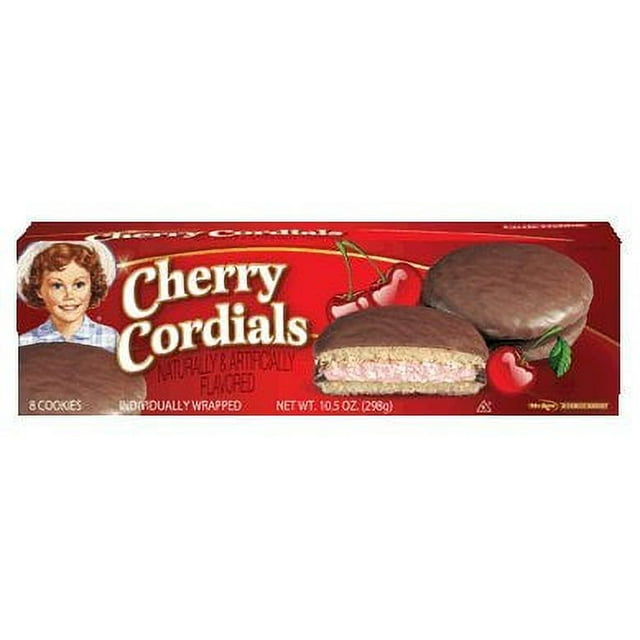 Little Debbie Snack Food: Cherry Cordials Cakes, 10.5 Oz, Pack of 8 ...