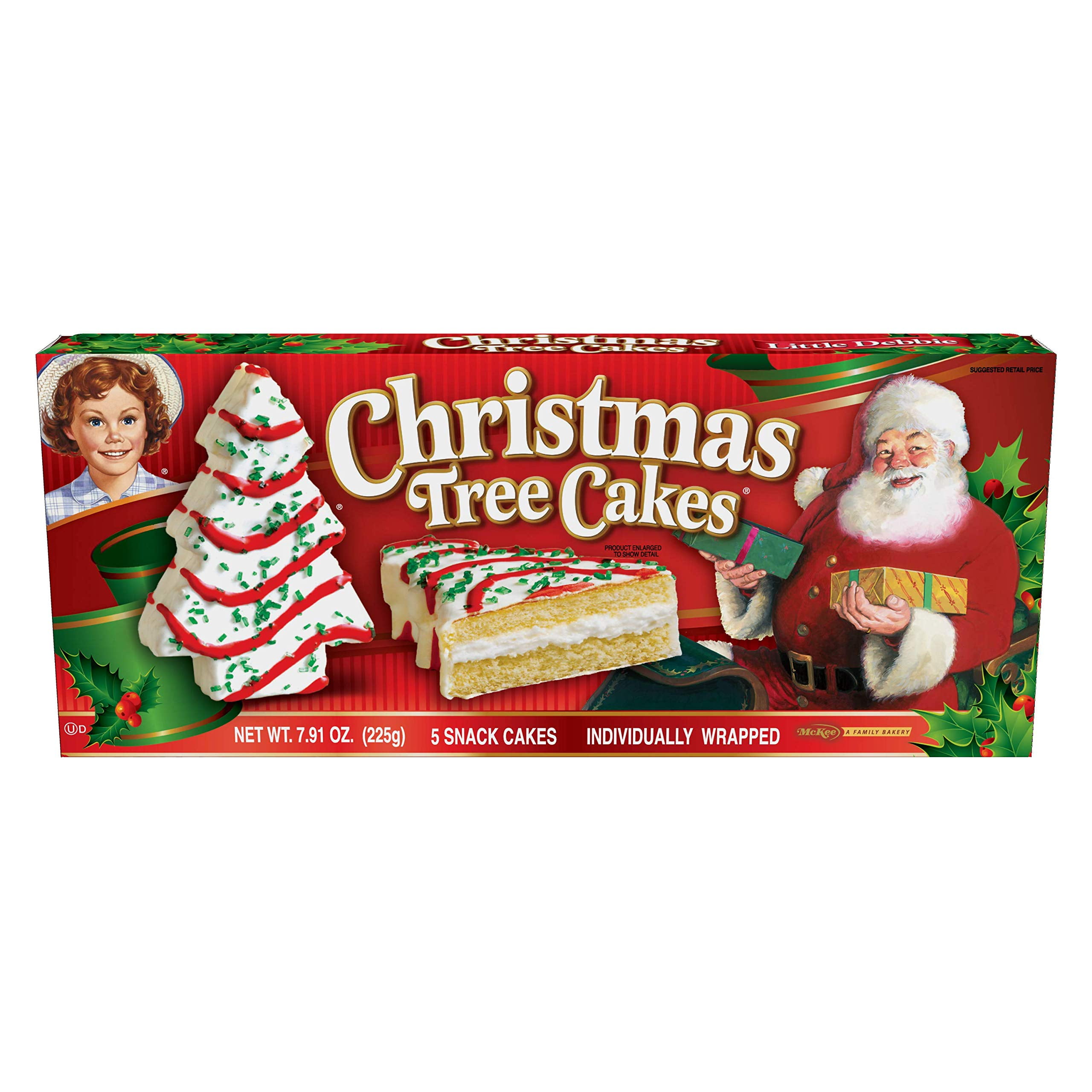 Little Debbie Christmas Tree STF9 Cakes (Vanilla) - Walmart.com