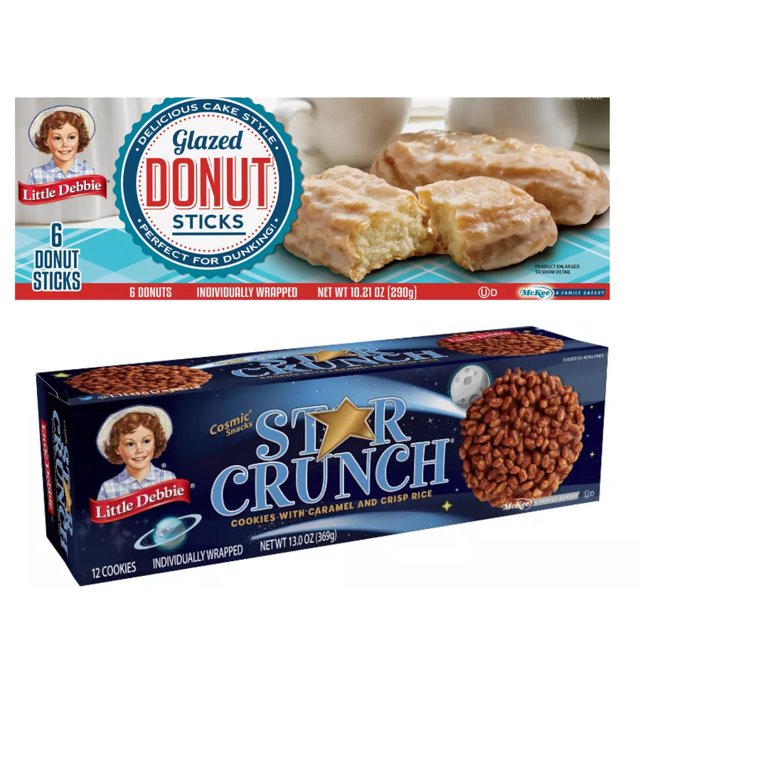 Little Debbie Star Crunch Little Debbie Star Crunch Ice Cream #fyp