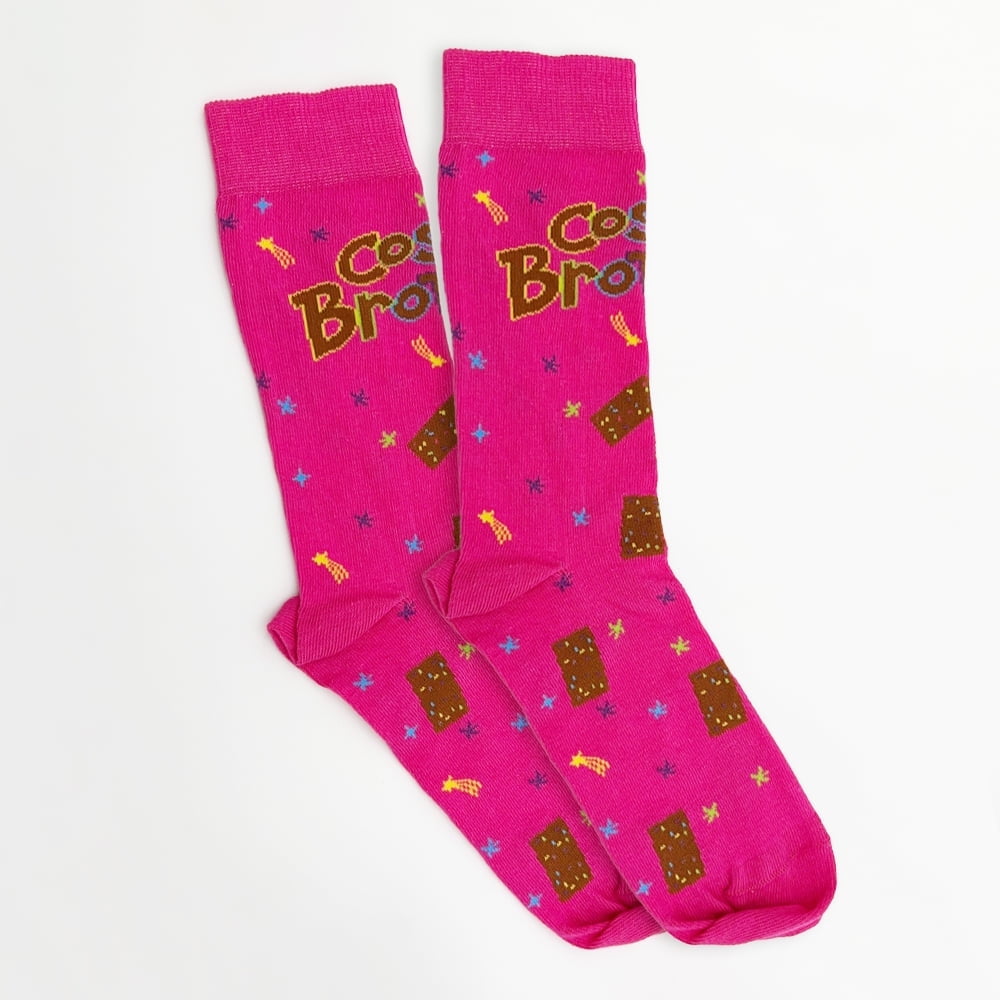 Little Debbie Cosmic Brownie Socks, Pink, 1 Pair - Walmart.com