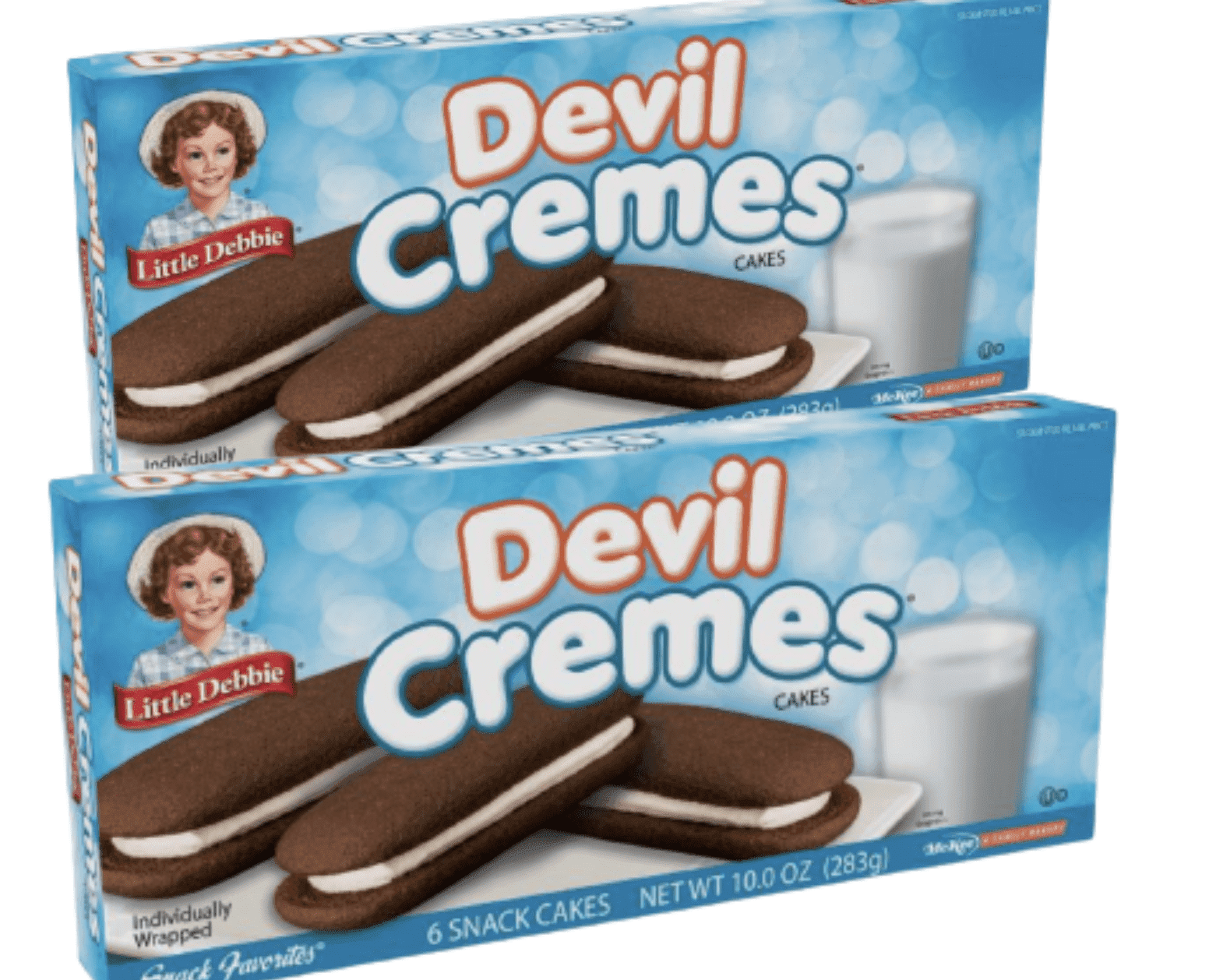 Little Debbie Devil Cream Cakes - 10oz pack of 2 - Walmart.com