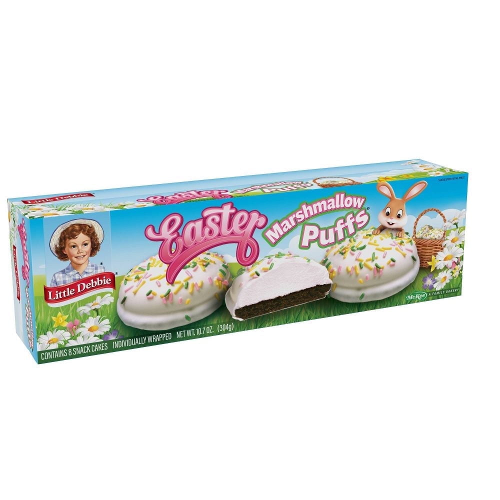 Little Debbie Easter Marshmallow Puffs - 8ct/10.7oz - Walmart.com