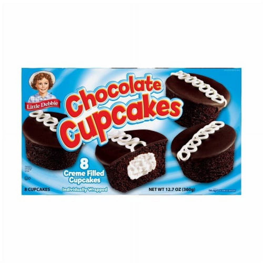 Little Debbie Family Pack Chocolate Cupcake Snack Cakes - Walmart.com