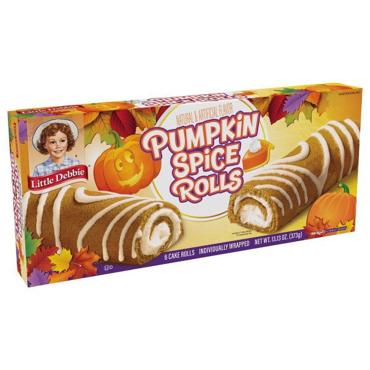Little Debbie Sweet Family Pack - Pumpkin Spice Rolls, 13.13 oz ...