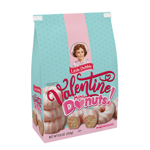 Little Debbie Family Pack Valentine Mini Donuts (Bagged) - Walmart.com