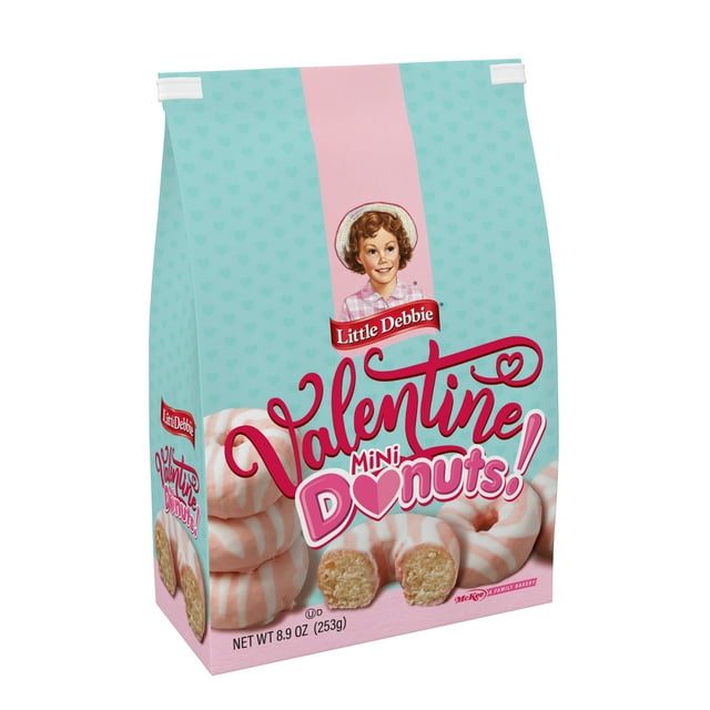 Little Debbie Family Pack Valentine Mini Donuts (bagged) - Walmart.com