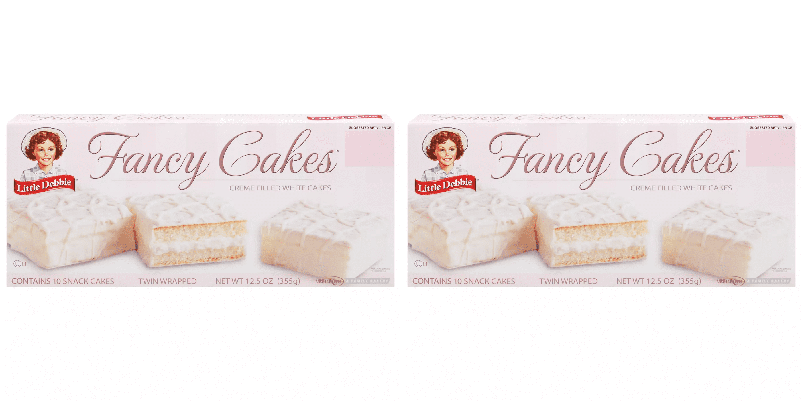 Little Debbie Fancy Cakes, Twin Wrapped, 10 ct pack of 2 - Walmart.com