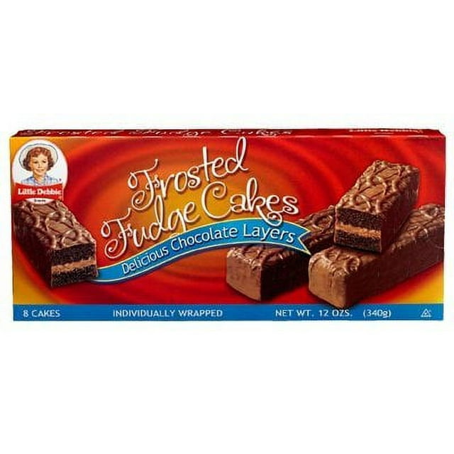 Little Debbie Frosted Fudge Cakes 12 Oz (8 Boxes) - Walmart.com