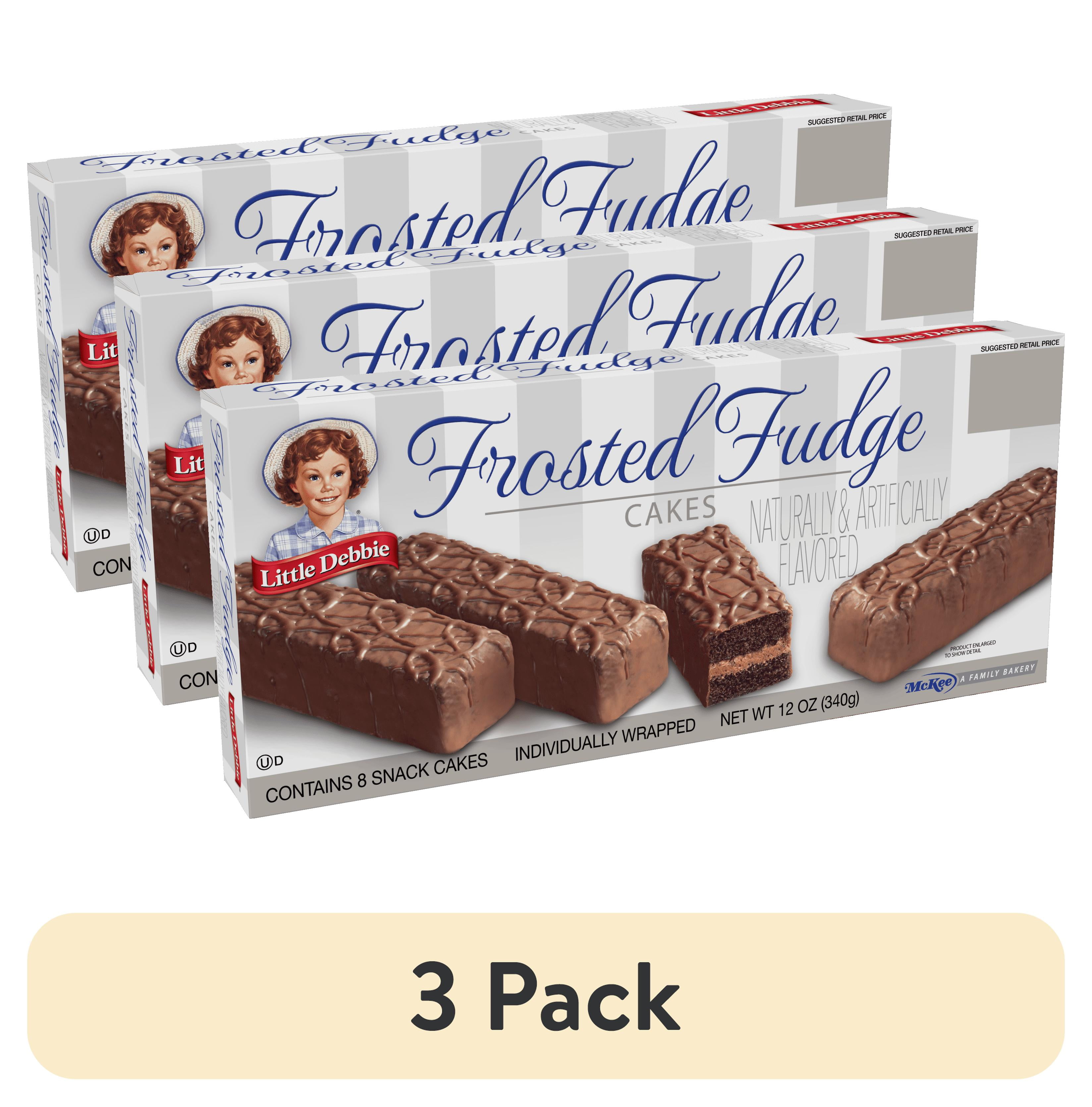 (3 pack) Little Debbie Frosted Fudge Cakes, 12 oz - Walmart.com