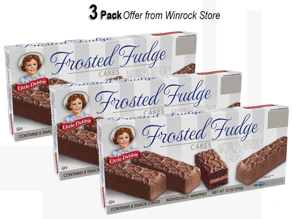 Little Debbie Frosted Fudge Cakes, 8 Count, 12 oz (3 Pack) Offer from ...