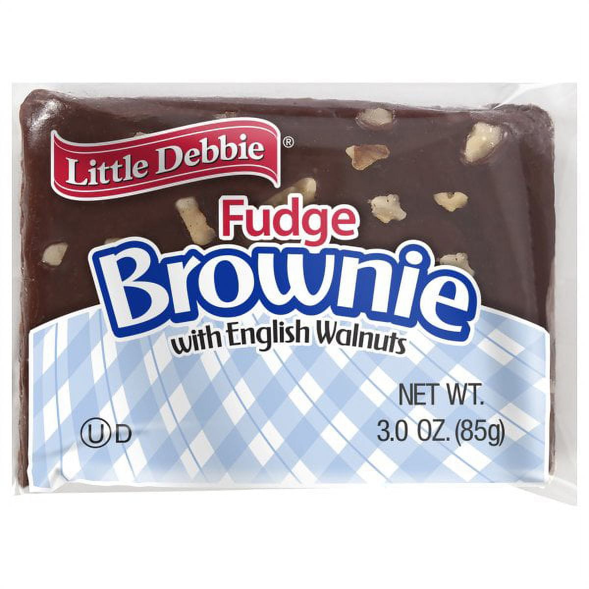 Little Debbie Fudge Brownie, 3 oz - Walmart.com