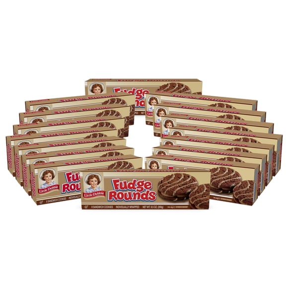 E Fudge Chocolate Sandwich Cookies