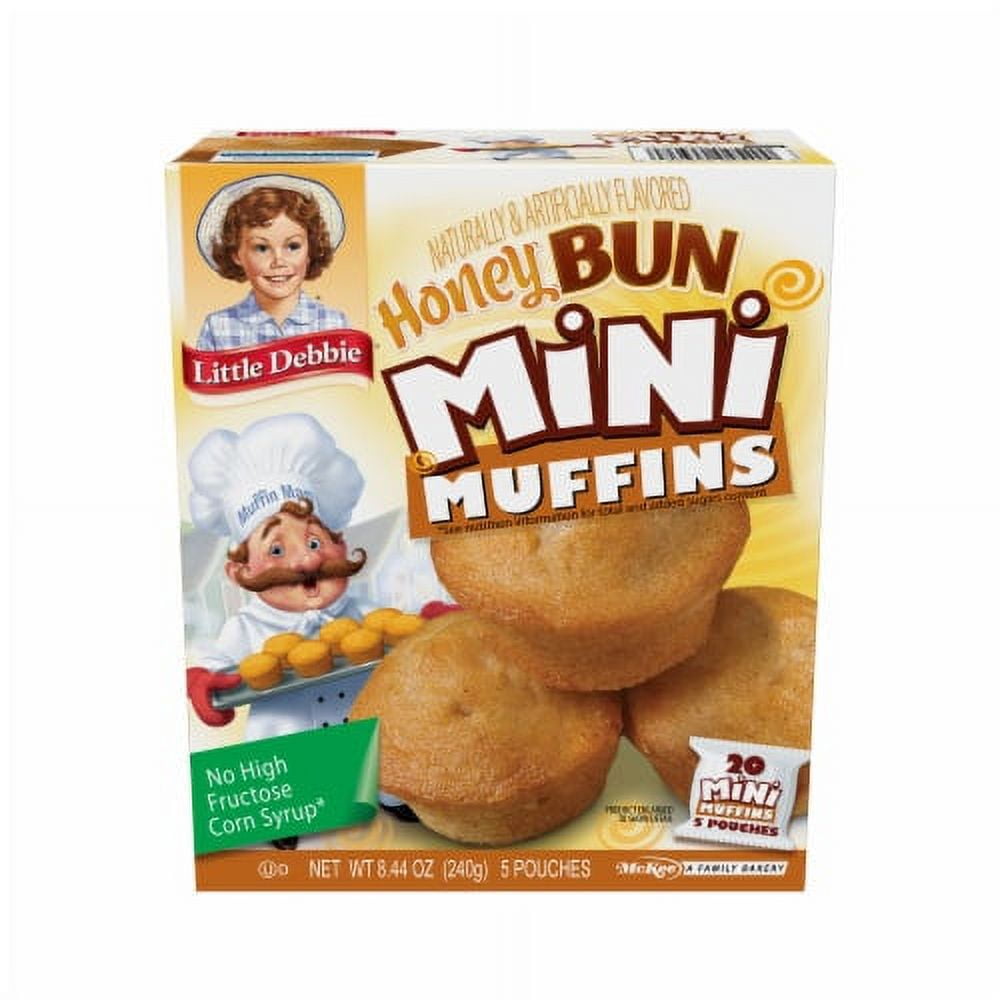 Little Debbie Honey Bun Mini Muffins 5 pk - Walmart.com