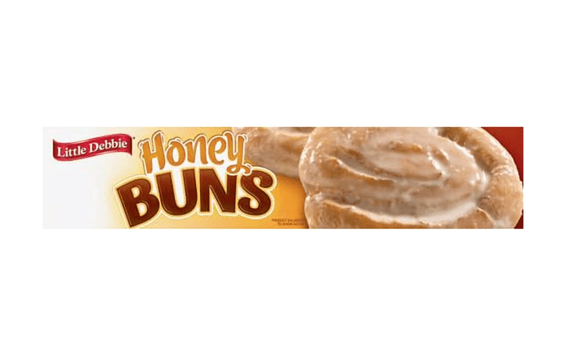 Little Debbie Honey Buns Individually Wrapped Pastries 6 Count 10.6 oz ...
