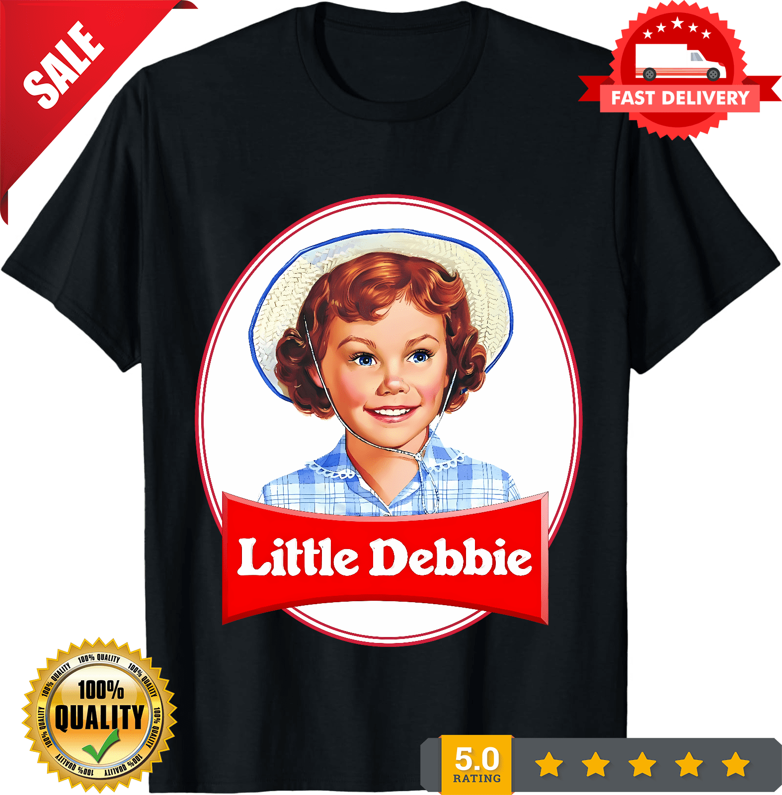 Little Debbie Logo Unisex T-Shirt, NEW TRENDING ITEM-TH70604 - Walmart.com