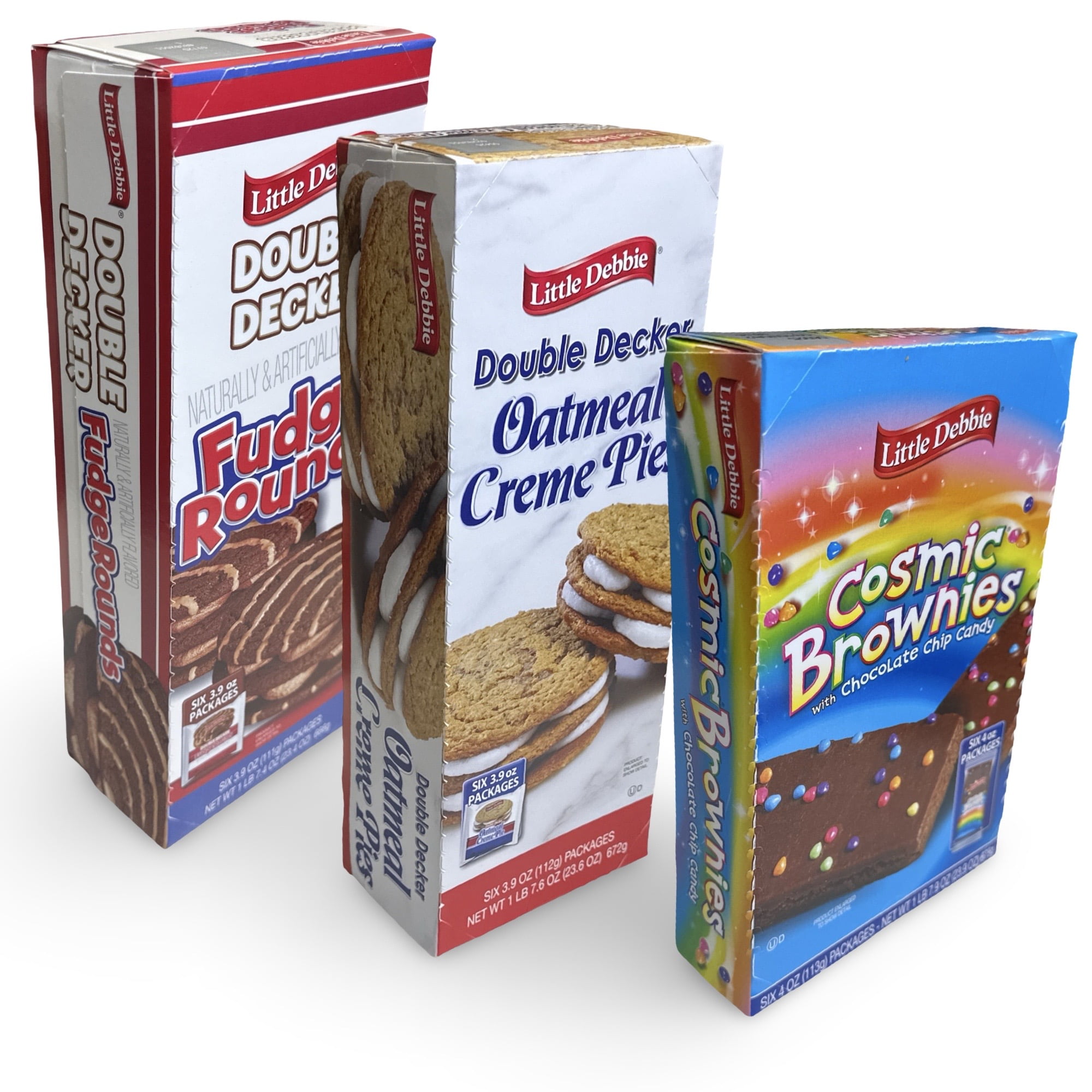 Little Debbie Mega Sized Cakes Combo Packs | Cosmic Chocolate Brownies ...