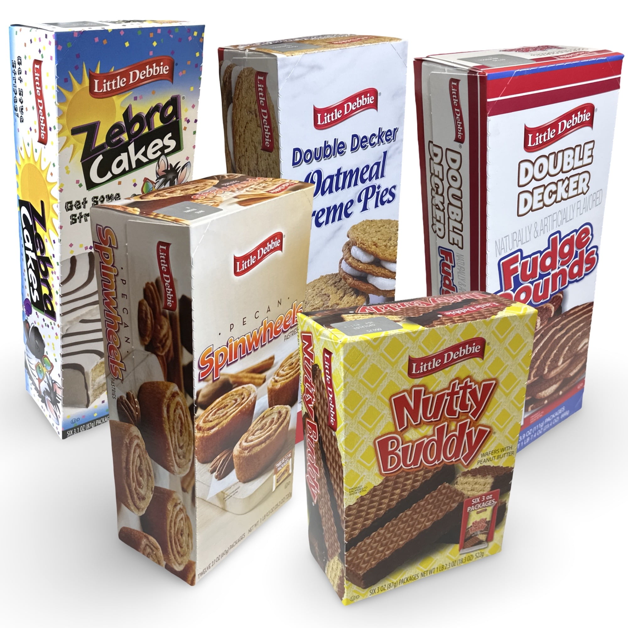 Little Debbie Mega Sized Snack Cakes | Nutty Butter Bars, Chocolate ...
