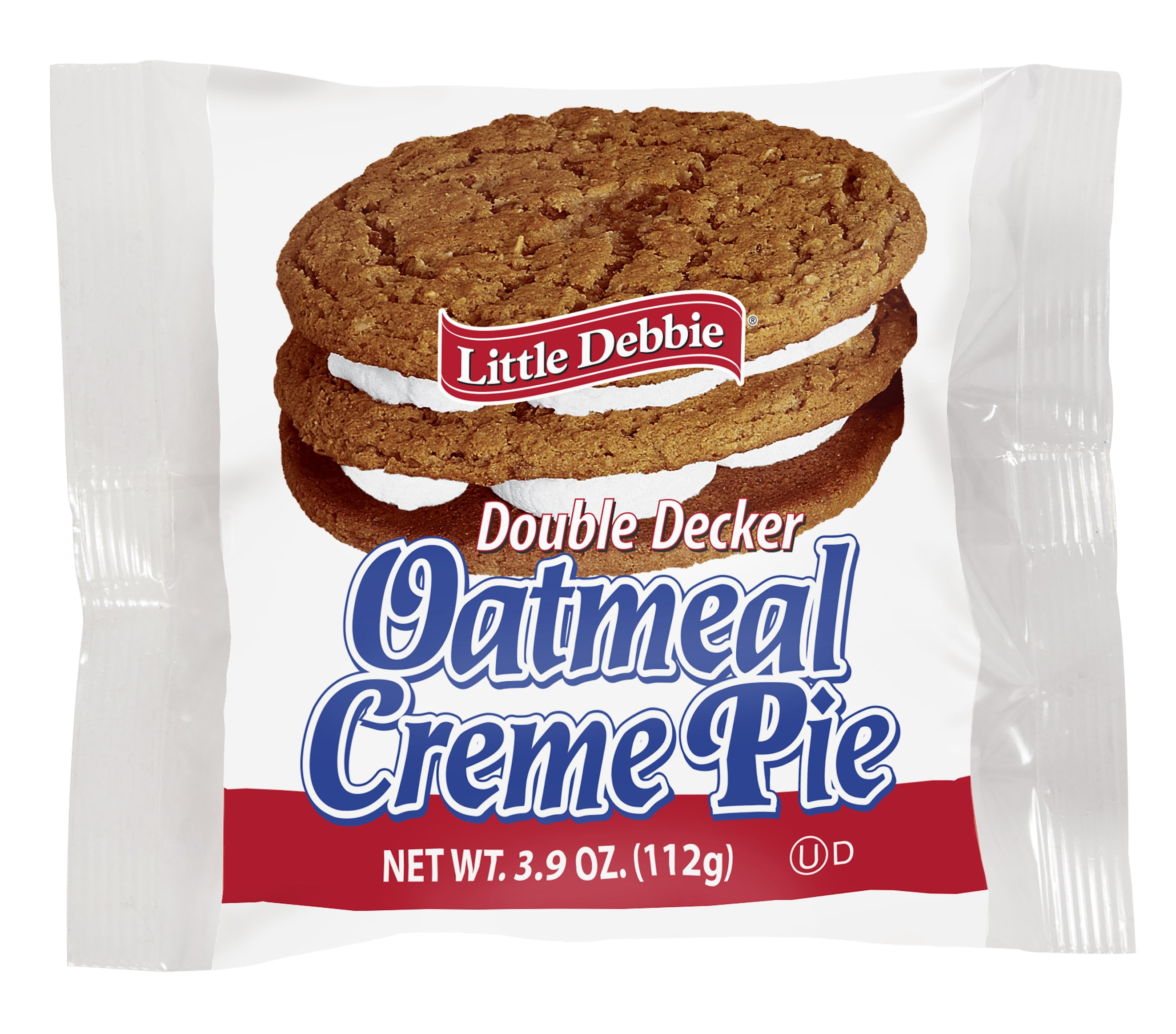 Little Debbie Oatmeal Creme Pie 3.9 oz - - Walmart.com