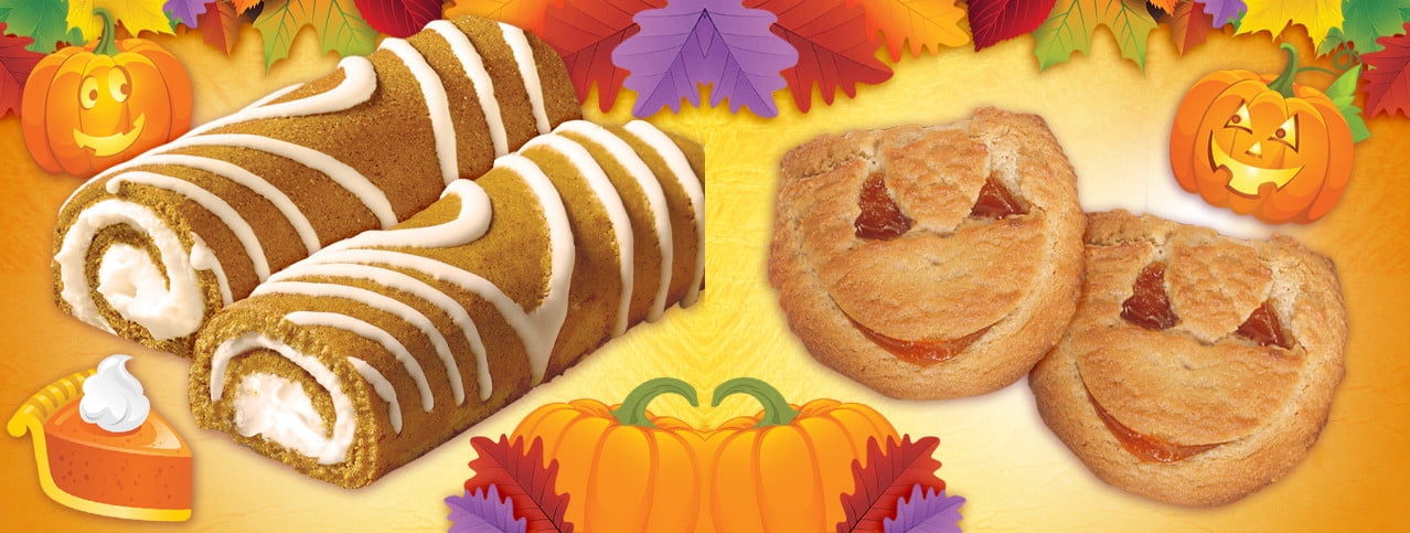 Little Debbie Pumpkin Spice Combo (Cookies and Rolls) 2 Boxes (23.09 oz ...
