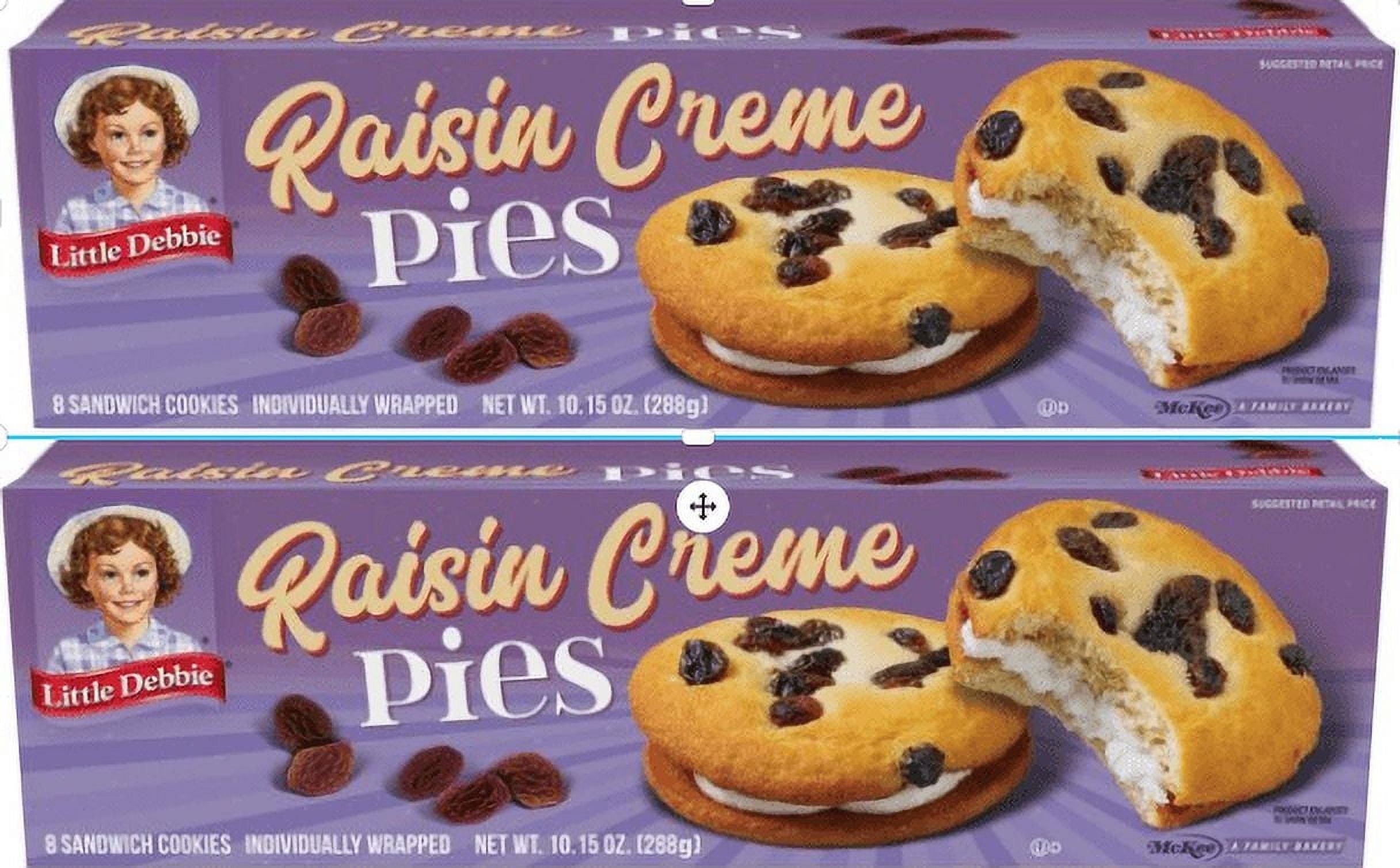 Little Debbie Raisin Cream Pies 2pk - Walmart.com