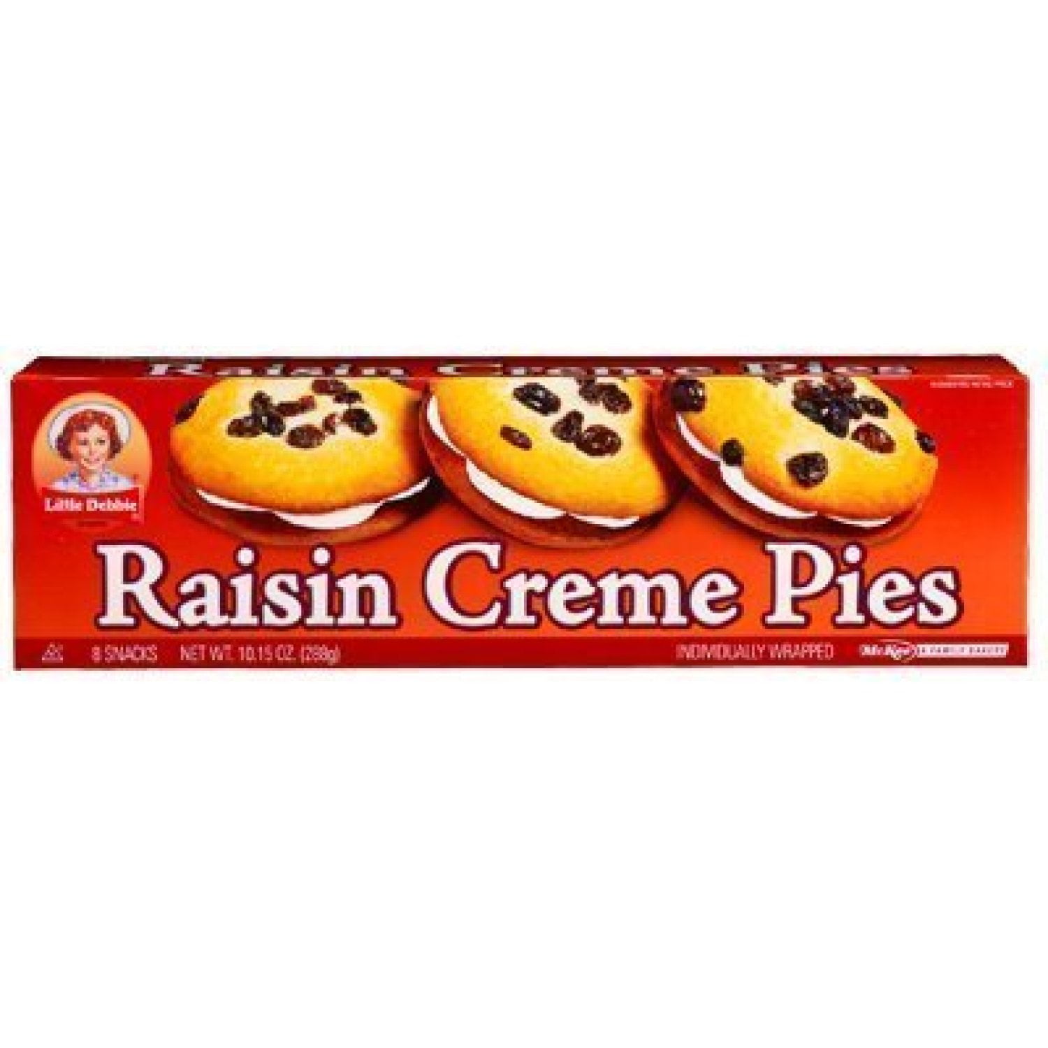 Little Debbie Raisin Creme Pies (4 Boxes) - Walmart.com