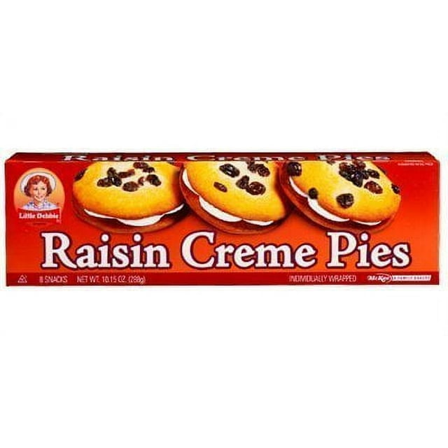 Little Debbie Raisin Creme Pies (4 Boxes) - Walmart.com