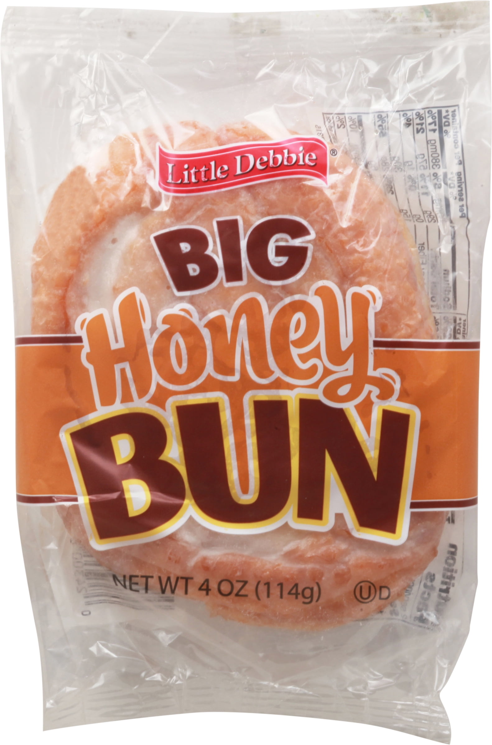 Little Debbie Glazed Honey Buns Snack Cake, 4 oz - Walmart.com