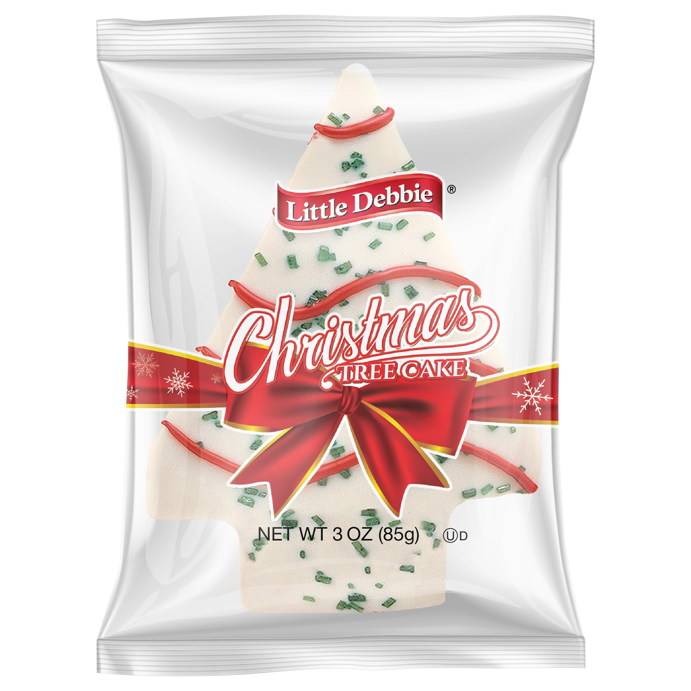 Little Debbie Snacks Christmas Tree Cake, 3 oz - Walmart.com