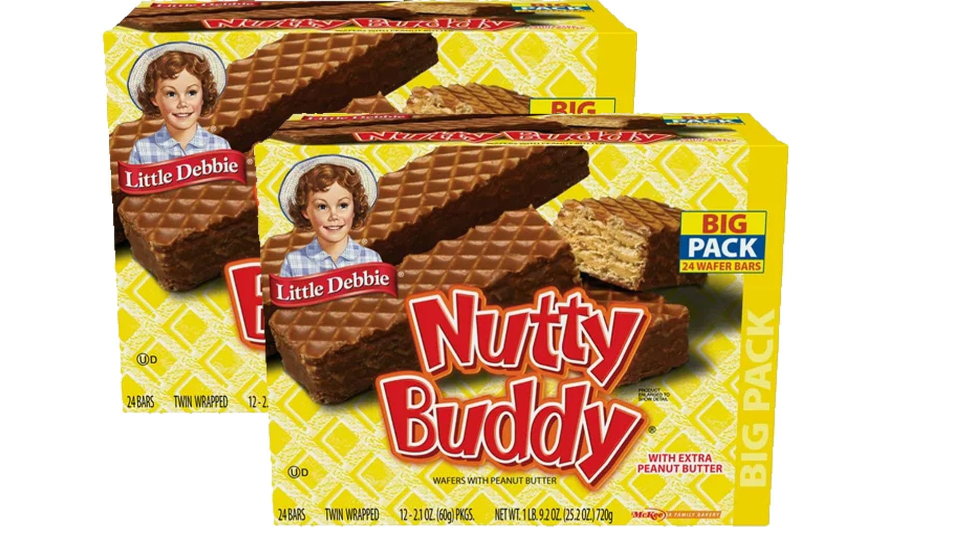 Little Debbie Snacks Nutty Buddy Big Pack, (Pack Of 2). - Walmart.com