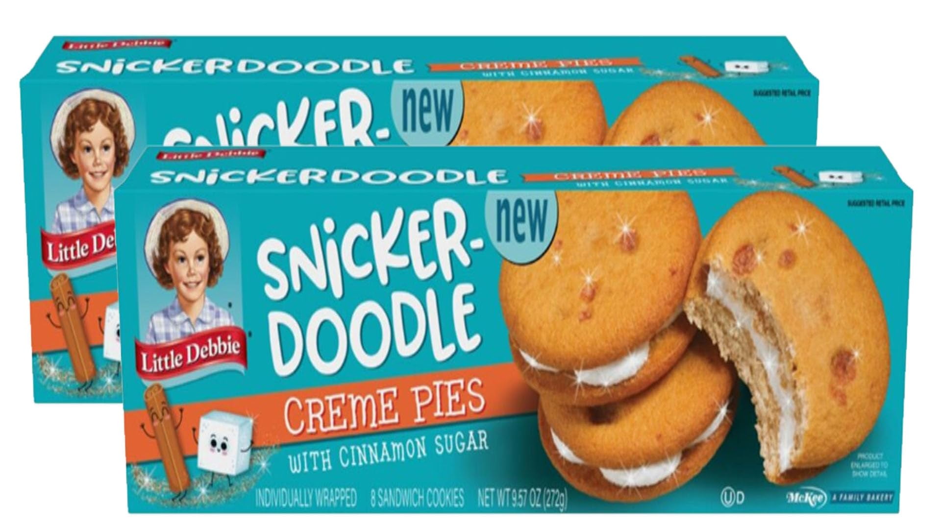 Little Debbie Snickerdoodle Cookies, 2 Boxes - Walmart.com