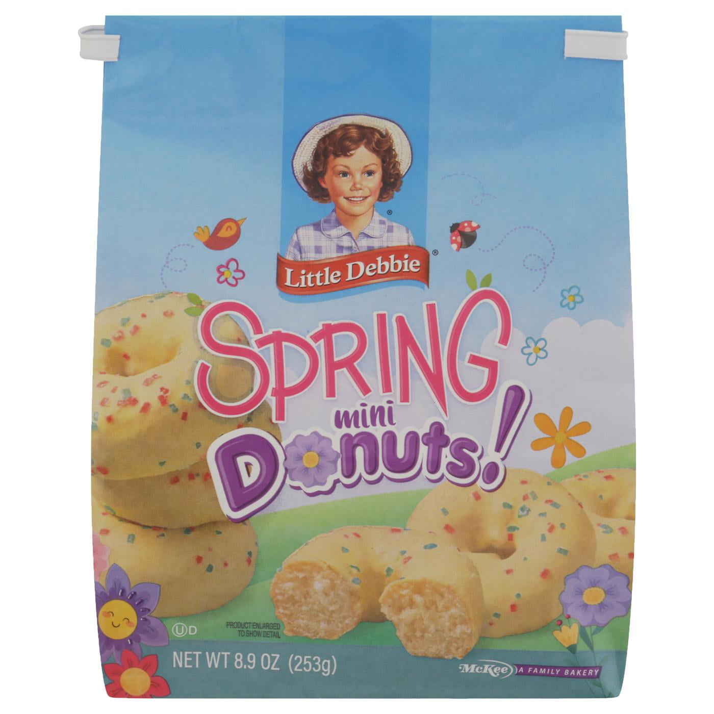 Little Debbie Spring Mini Donuts - 8.9 oz - Walmart.com