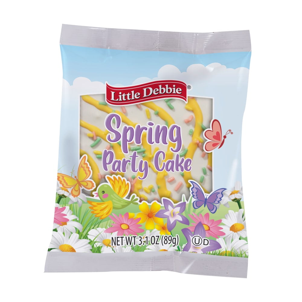 Little Debbie Spring Party Cake - 3.1 oz - Pack of 2 - Walmart.com
