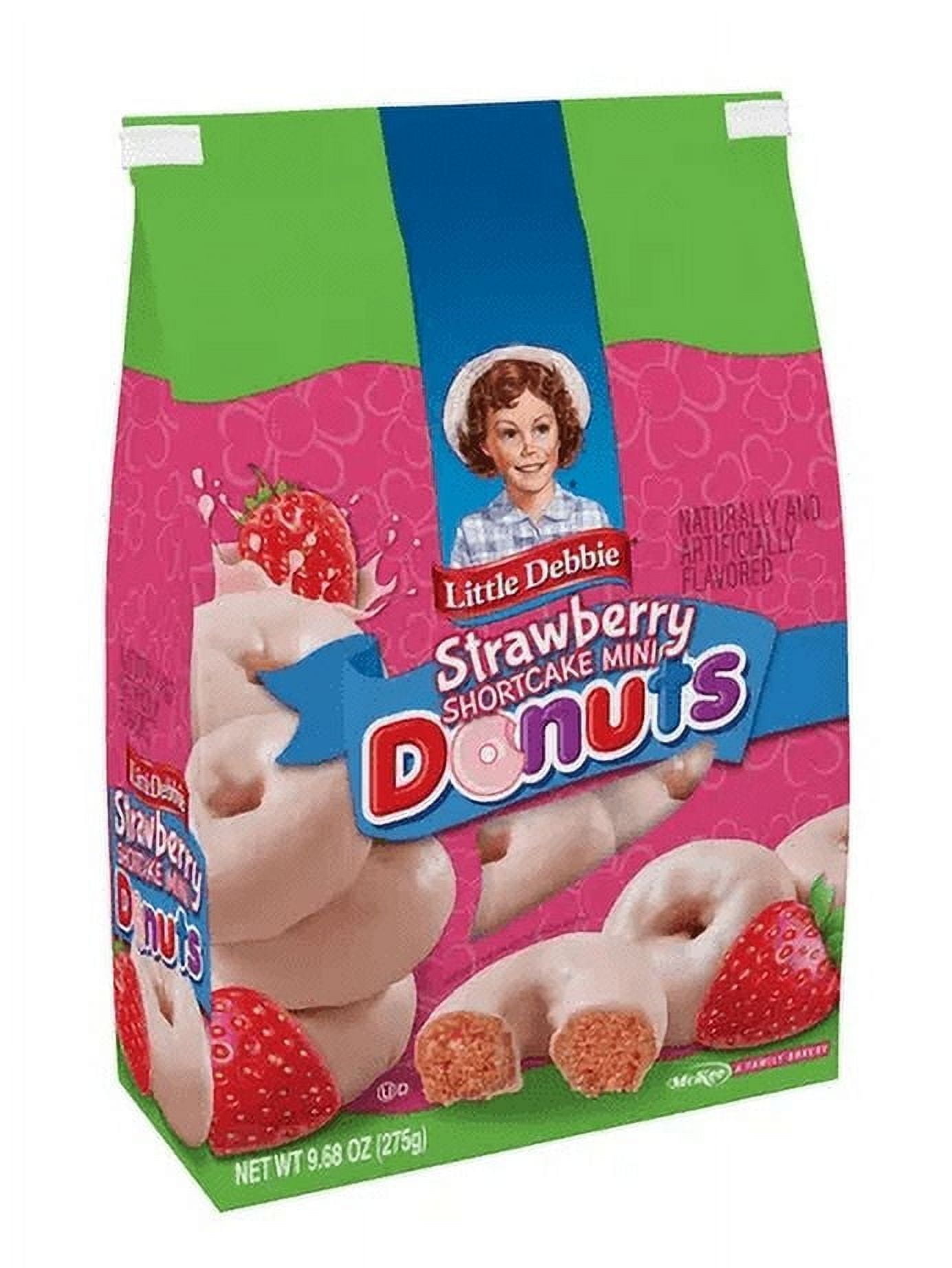 Little Debbie Strawberry Shortcake Mini Donuts - Walmart.com