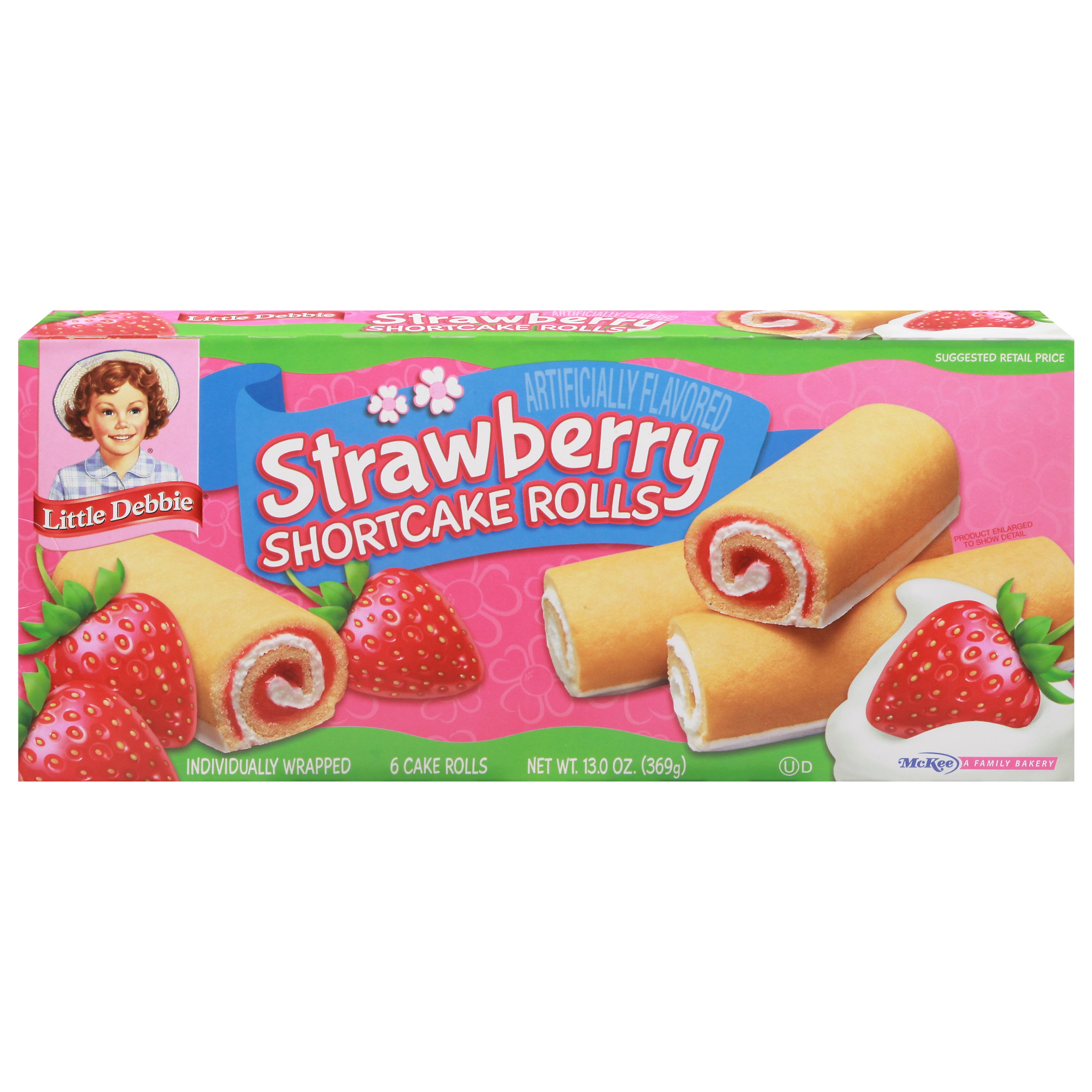 Little Debbie Strawberry Shortcake Rolls - 6 ct - Walmart.com